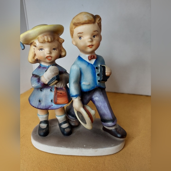 Lefton | Art | Vintage Lefton Porcelain Sunday Best Boygirl Figurine ...